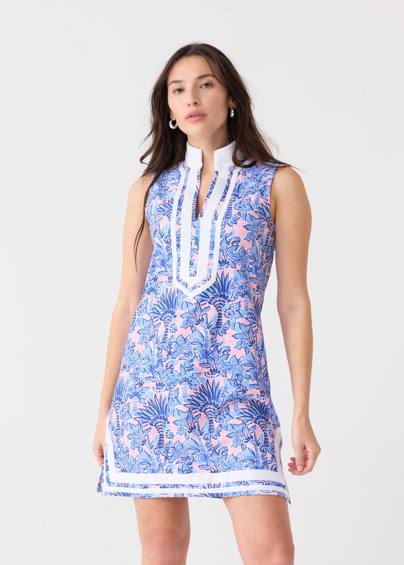 Palm Beach Sleeveless Tunic Dress | Cabana Life